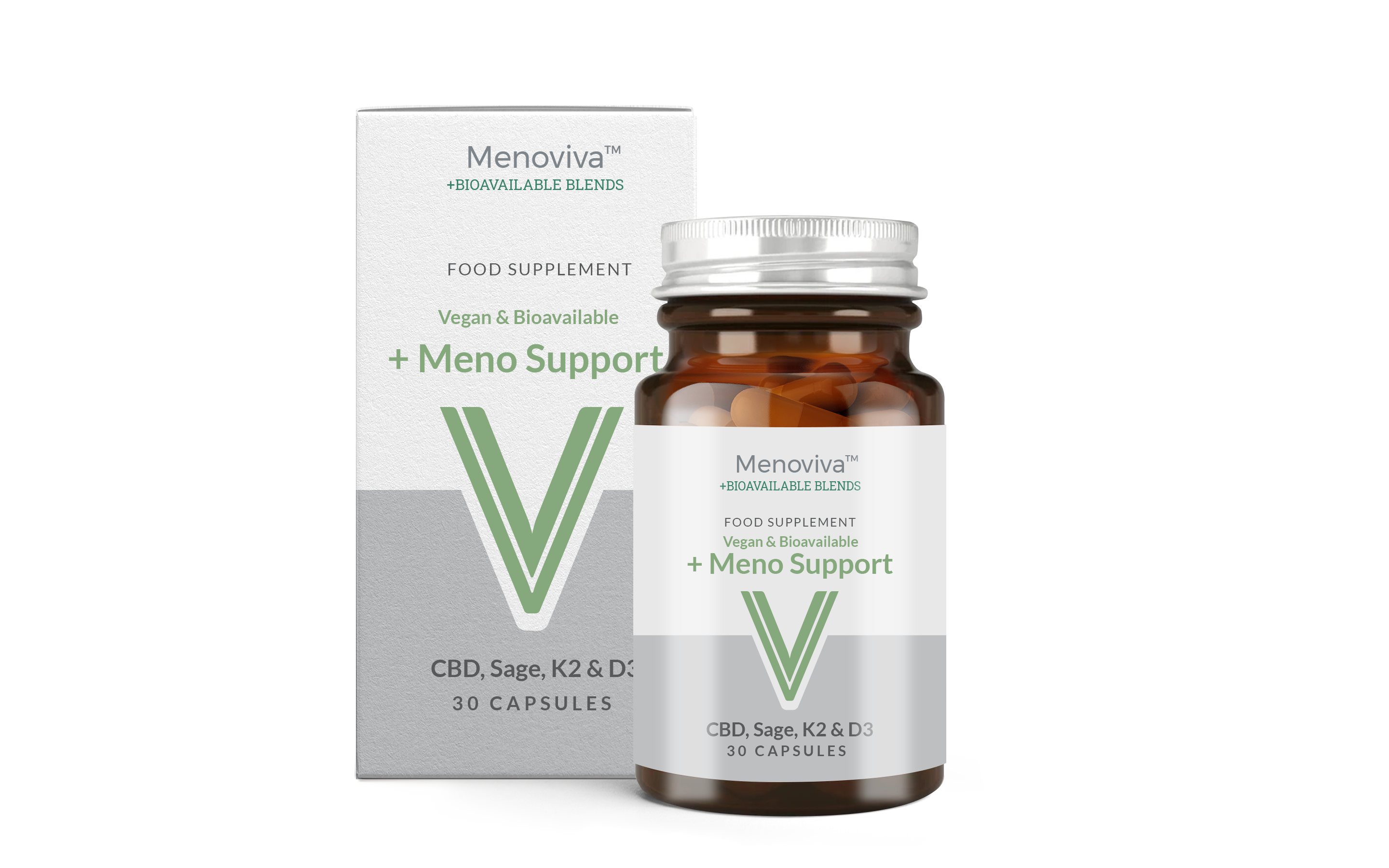 Menoviva Supplements | Inga Romanenko | Sustainable Packaging Designer ...